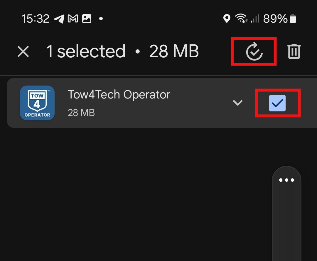 Operator - How do I update the Operator App on an Android Device? How ...